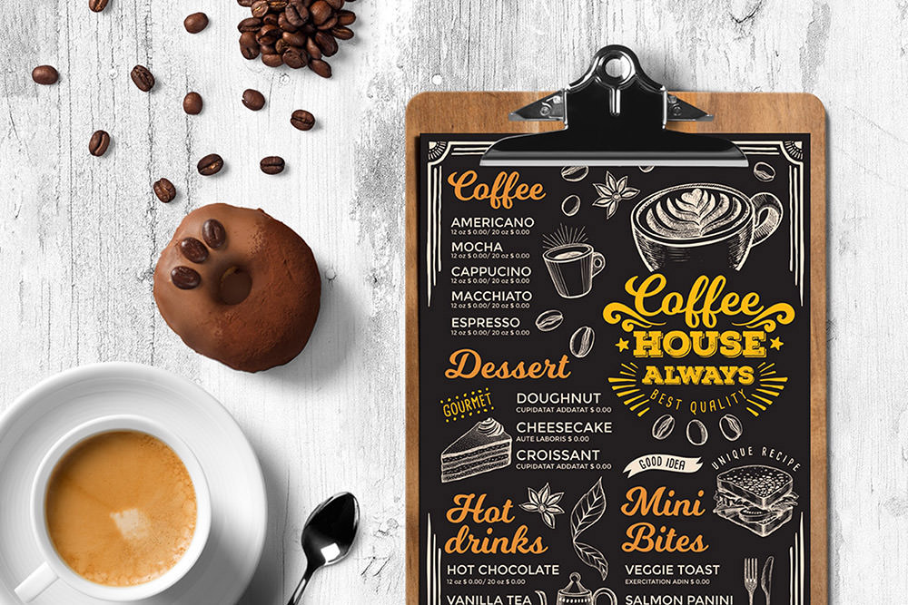 50 Creative Restaurant Food And Drinks Menu Design Ideas