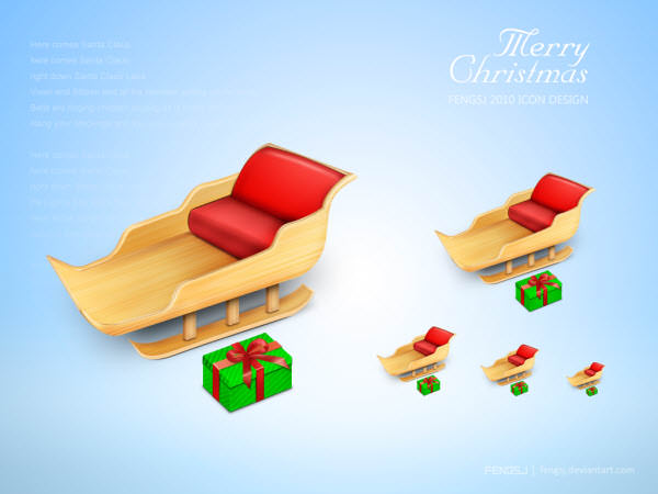 30+ Christmas-Related Icon Sets For Designers, Vol. 1 - Hongkiat