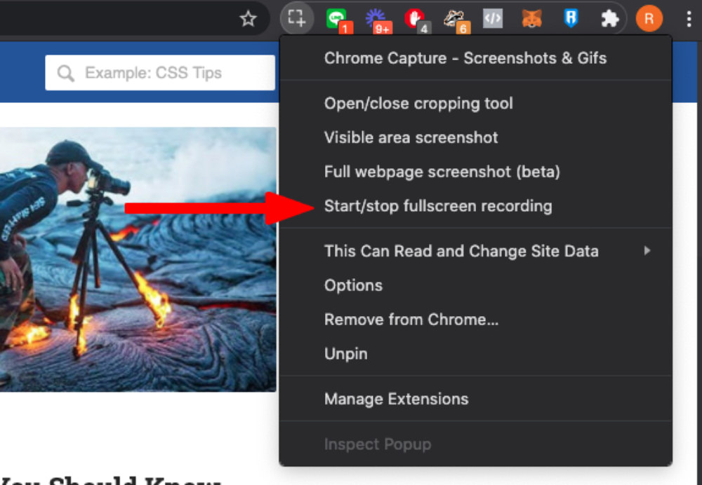 Create GIFs Directly On Chrome Browser with MakeGIF