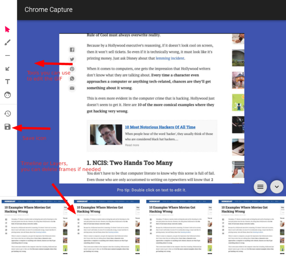 Create GIFs Directly On Chrome Browser with MakeGIF