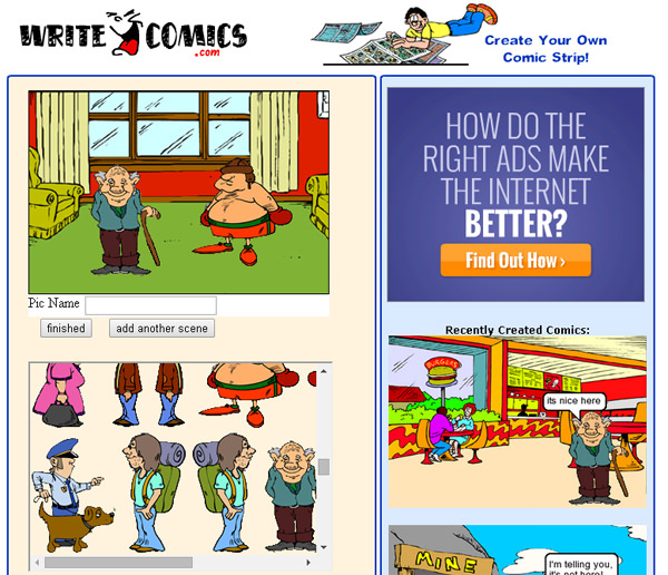 10 Cool Sites To Create Your Own Comics Online Hongkiat