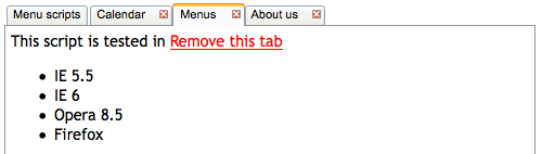 50+ Nice Clean CSS Tab-Based Navigation Scripts - Hongkiat