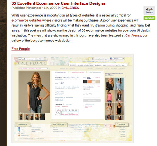 E-Commerce Design Resources: The Ultimate Round-Up - Hongkiat
