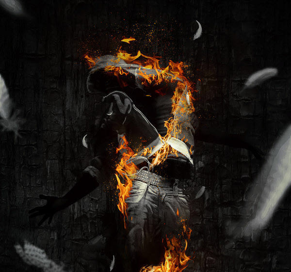 30 Amazing Photo Manipulation of Fire and Flames - Hongkiat