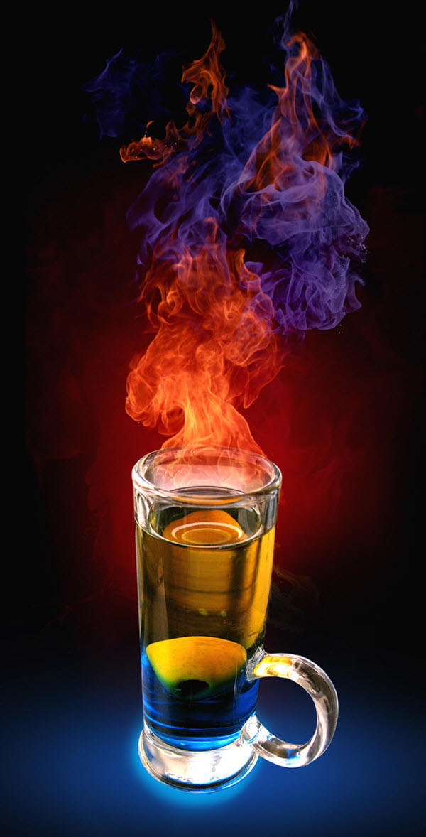 30 Amazing Photo Manipulation of Fire and Flames - Hongkiat