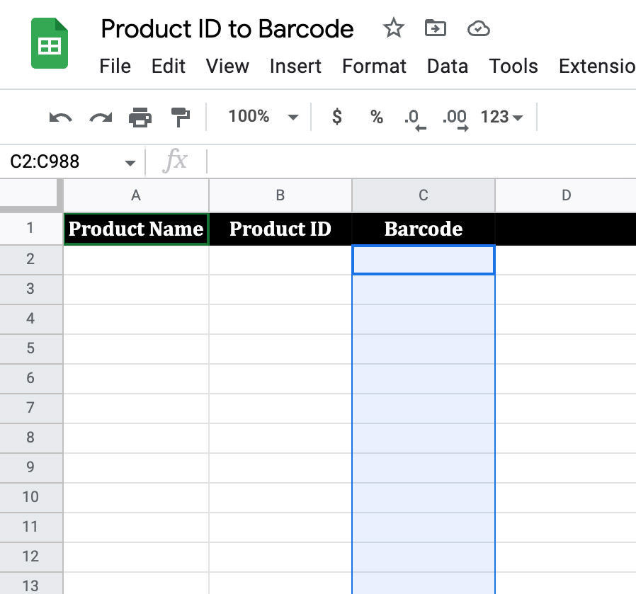 How To Generate Barcodes In Google Sheets Hongkiat