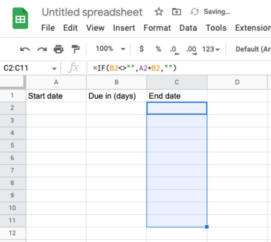 How To Calculate Due Dates With Google Sheets Hongkiat