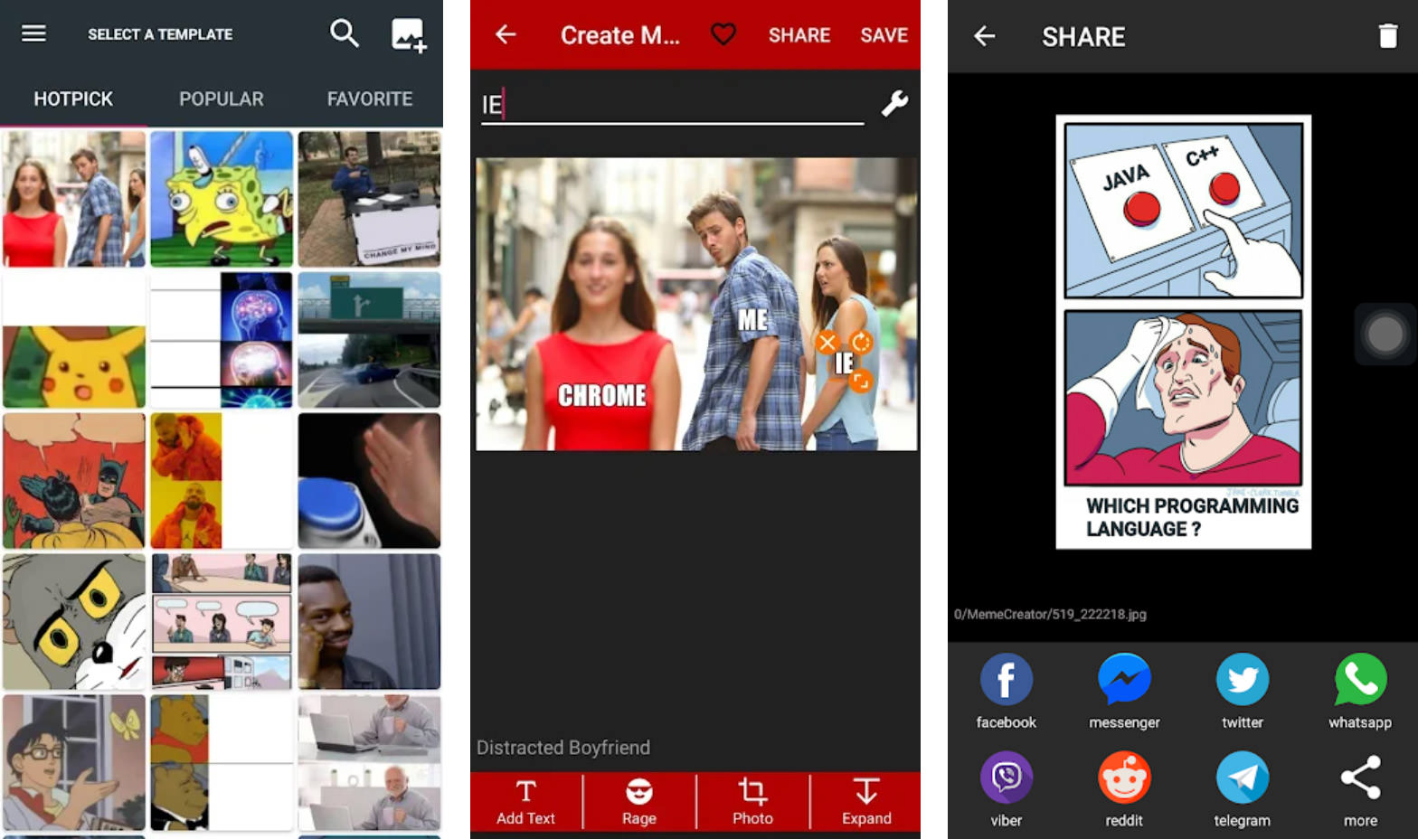 10 Best Mobile Apps To Make Your Own Memes Hongkiat