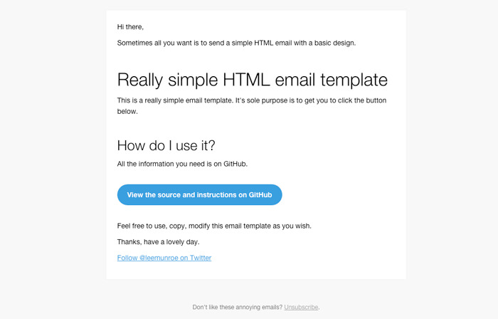 25 Sites For Open-source Email Templates - Hongkiat