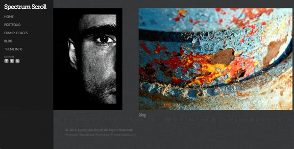 17 Premium Horizontal Scrolling WordPress Themes - Hongkiat