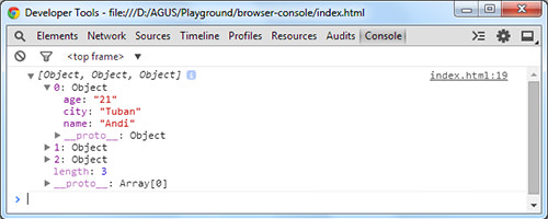 How To Display Data As Table In Browser Console LaptrinhX