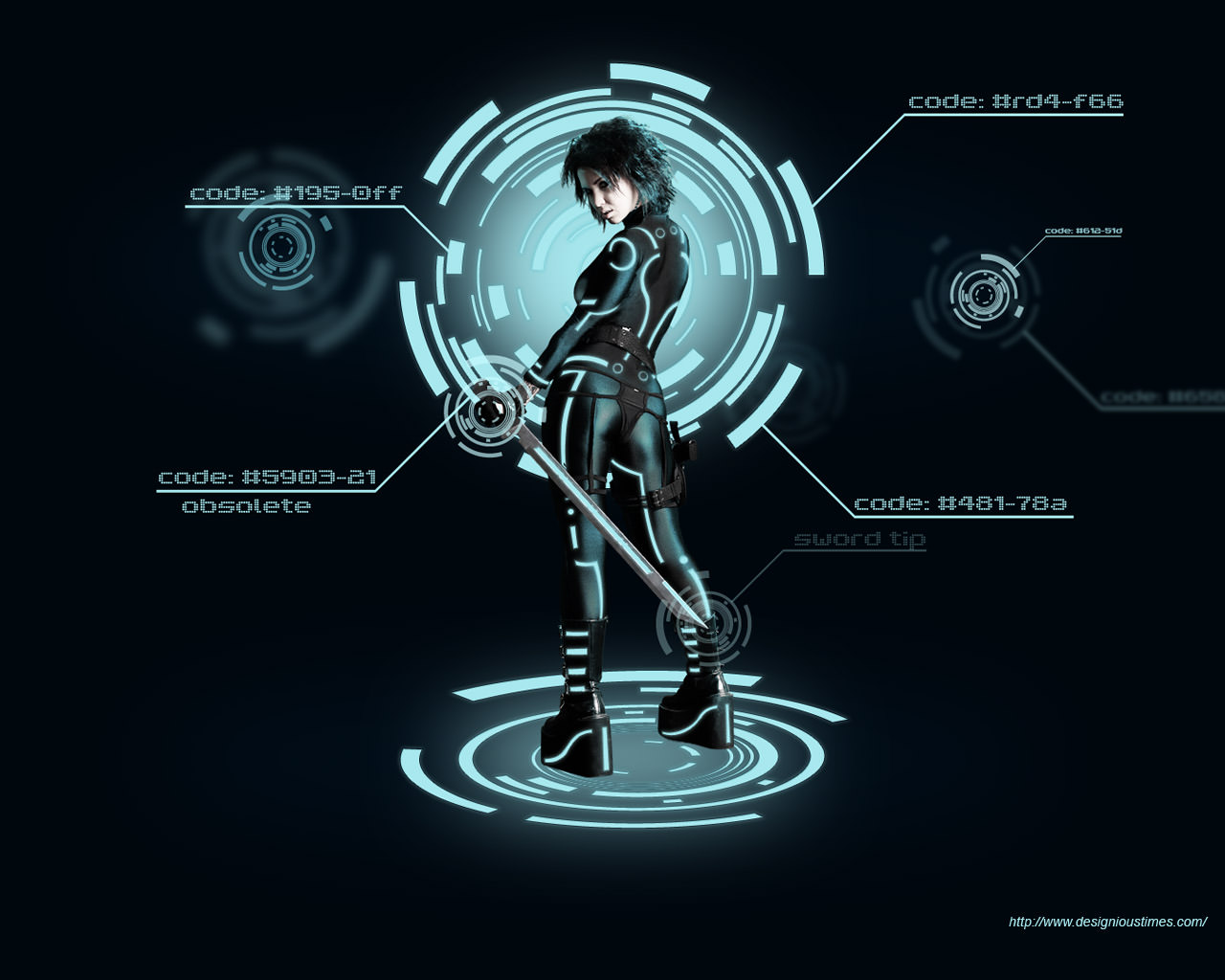 How to Create a TRON Minimal Design - Photoshop Tutorial - Hongkiat