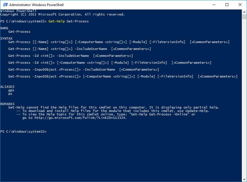 Powershell Windows 10
