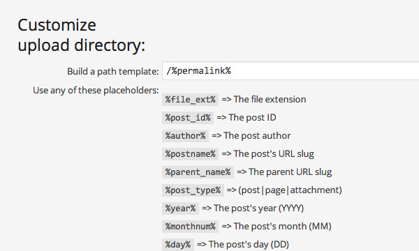 How To Customize Media Upload Directory In Wordpress [wordpress Tip]
