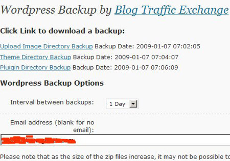 Wordpress Files and Database Backup Solutions - Best of